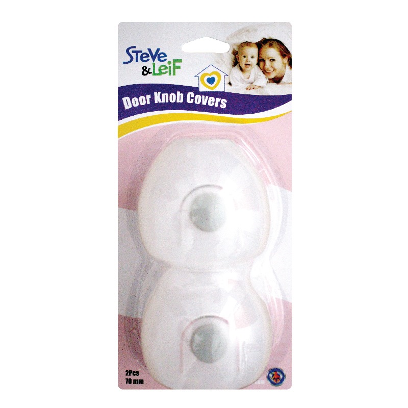 SL DOOR KNOB COVERS WHITE 70MM 2PPP SL-B1940 | Door Hardware & Locks ...
