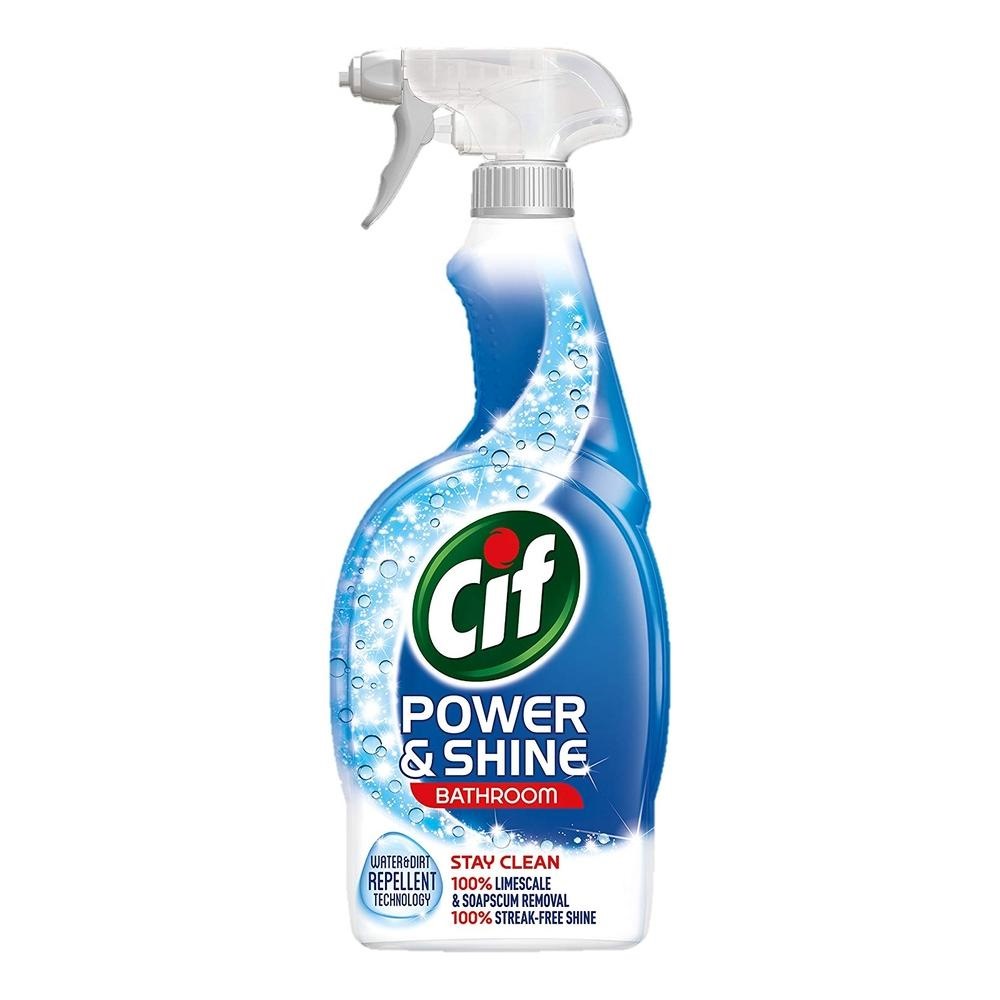 CIF POWER & SHINE BATHROOM SPRAY 700ML | Bathroom, Drain & Toilet ...