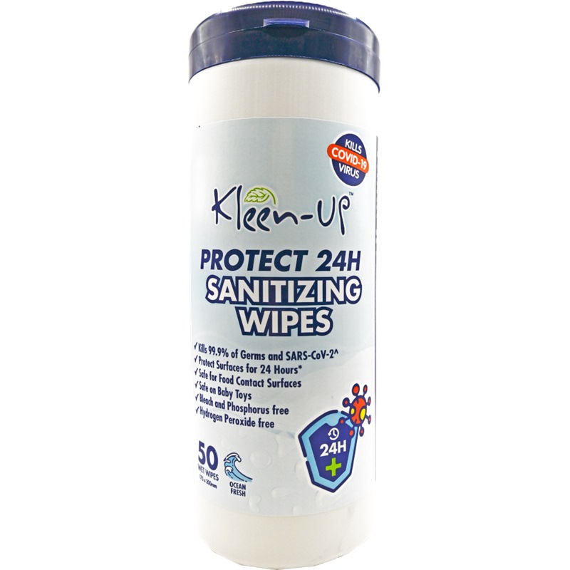 KLEEN-UP PROTECT 24H SANITIZING WIPES KU3005 50S | Papers, Tissues ...