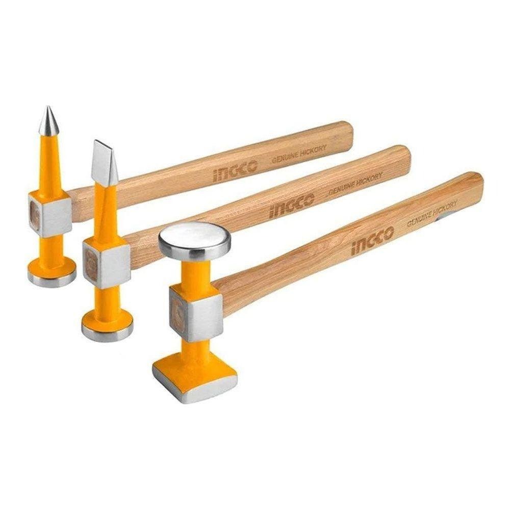 INGCO 7PCS BODY & FENDER HAMMER SET HBAFH0712 | Hammers, Mallets & Axes ...