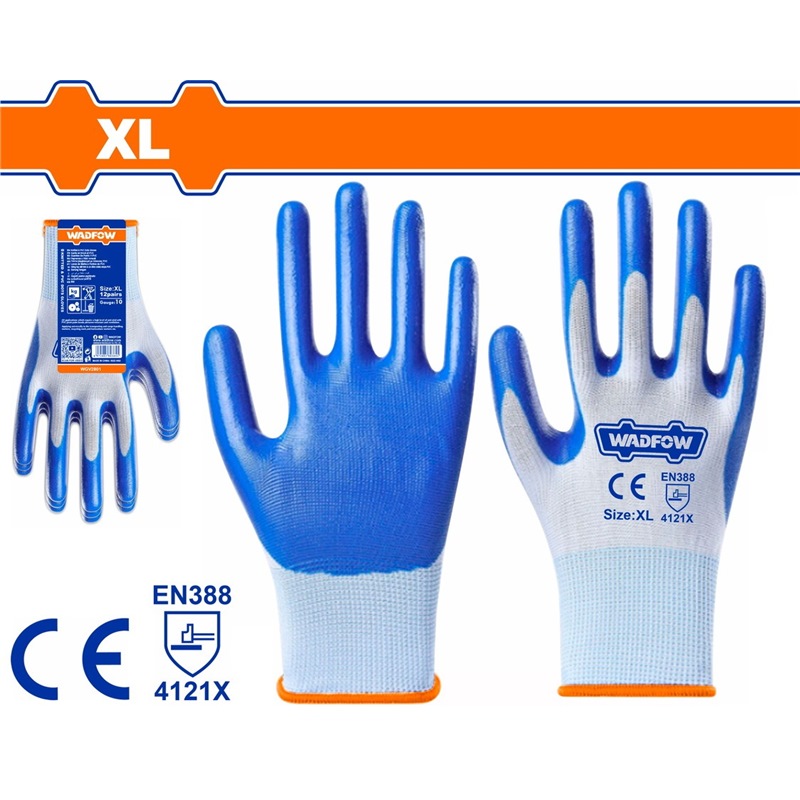 WADFOW NITRILE GLOVE XL 4121X WGV2801 | Hand & Arm Protection | Horme ...