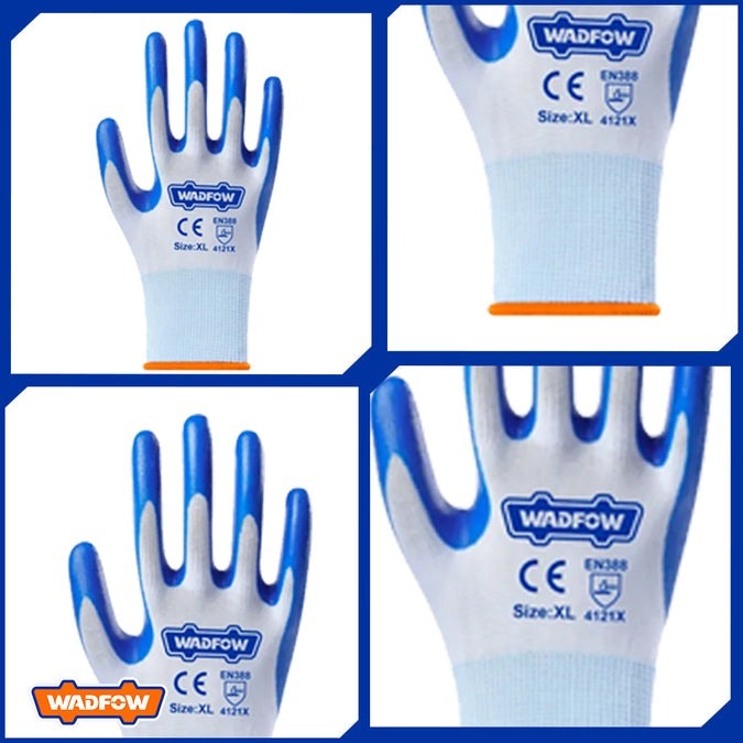 WADFOW NITRILE GLOVE XL 4121X WGV2801 | Hand & Arm Protection | Horme ...